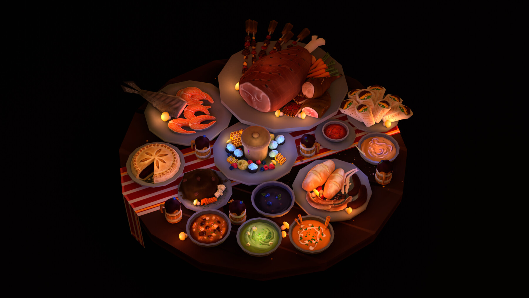 ArtStation - Fantasy Feast #2 | Game Assets