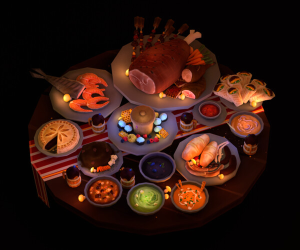 ArtStation - Fantasy Feast #2 | Game Assets