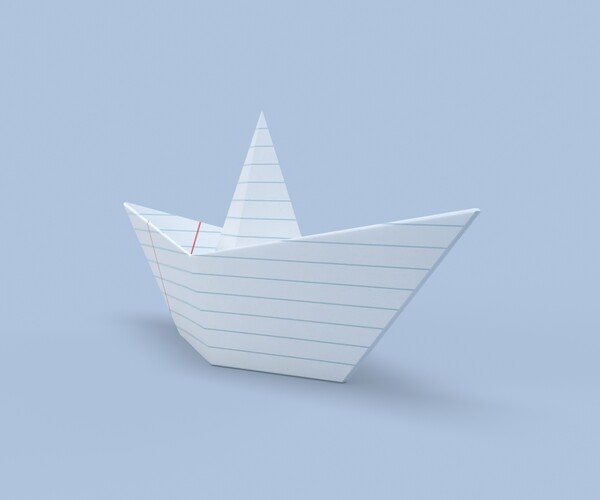 ArtStation - Paper Boat | Game Assets