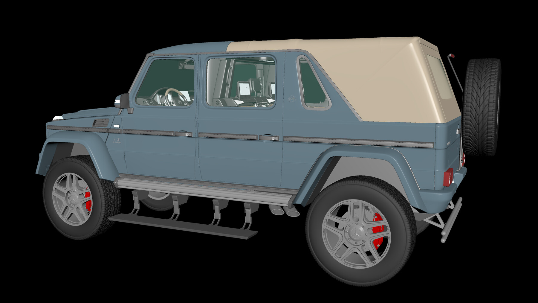 ArtStation - Mercedes-Benz_G-class | Resources