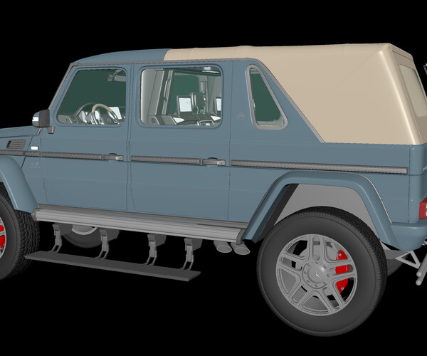 ArtStation - Mercedes-Benz_G-class | Resources