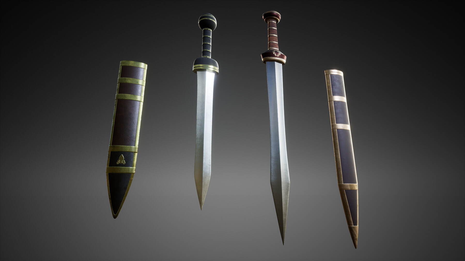 ArtStation - 15 HIGH QUALITY Historical SWORDS | Game Assets