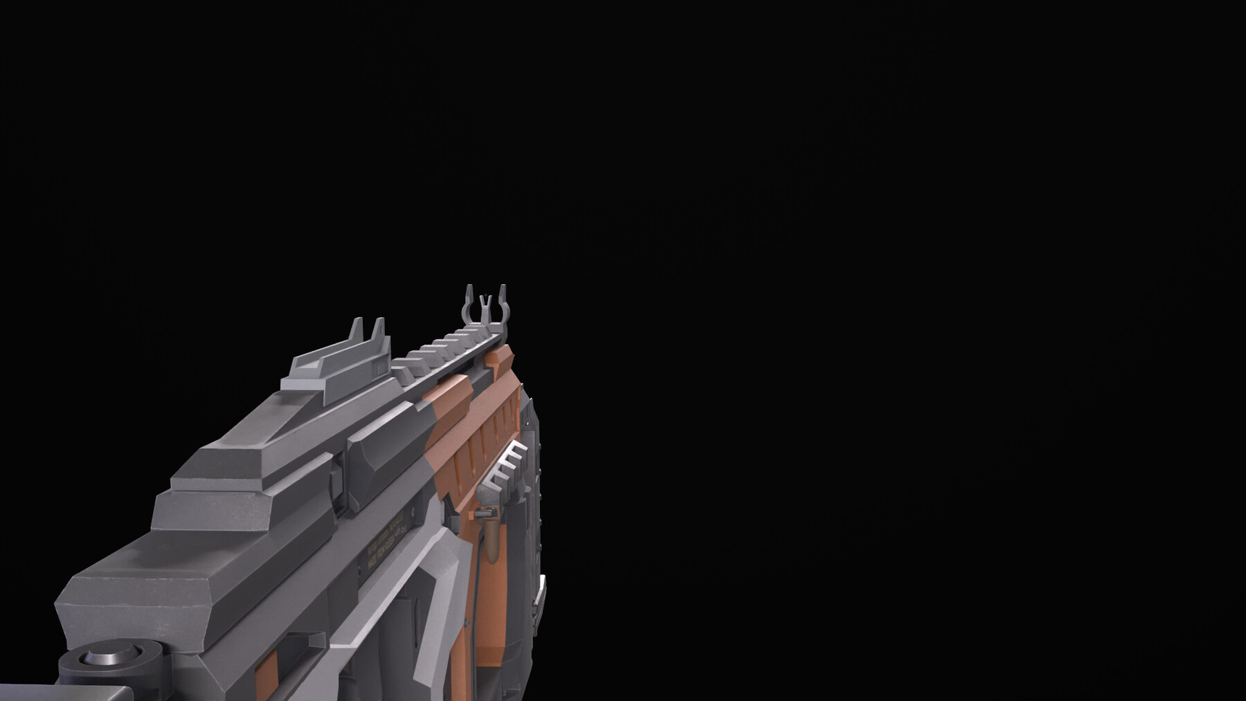 ArtStation - SCI-FI Machine gun | Game Assets