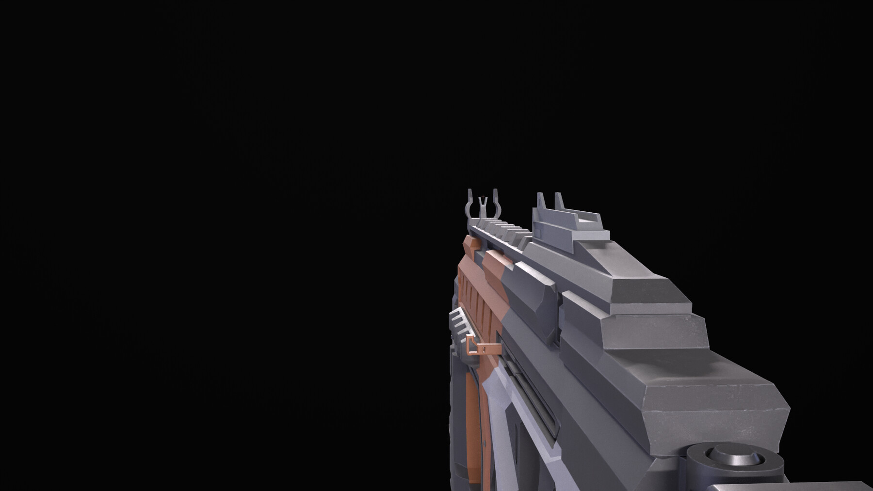 ArtStation - SCI-FI Machine gun | Game Assets