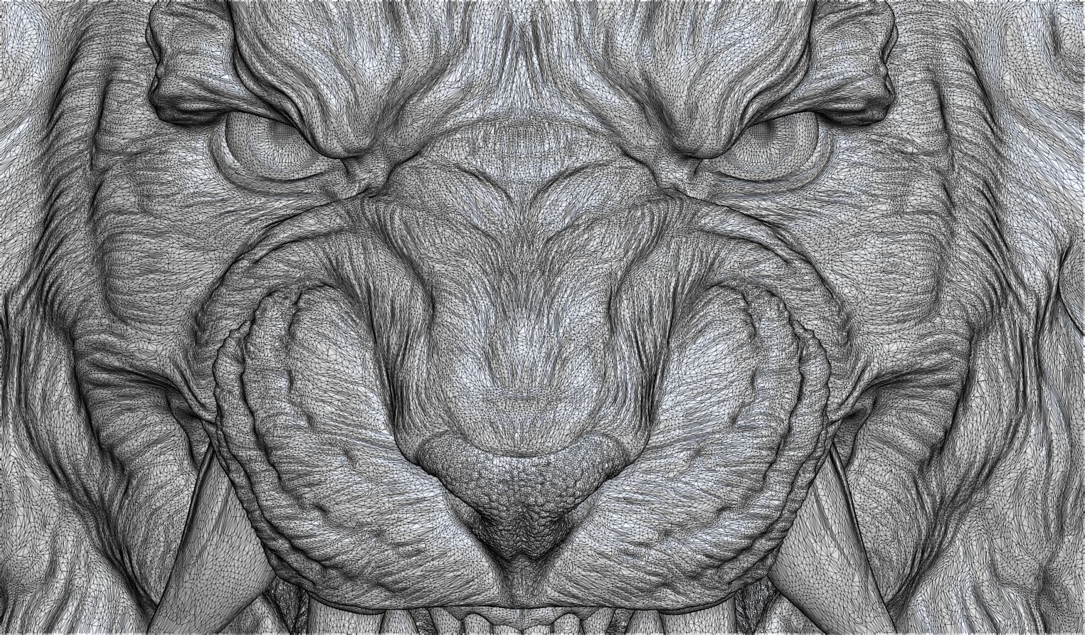 ArtStation - Tiger grin in Japanese style | Resources