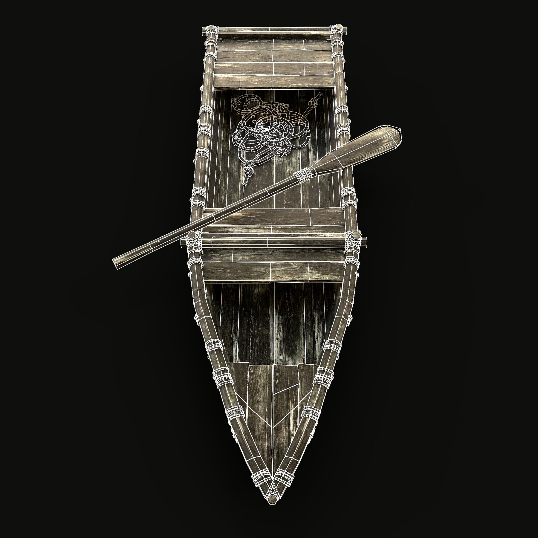ArtStation - BOAT ROWBOAT GONDOLA RAFT WOODEN FISHERMAN COLLECTION PACK ...