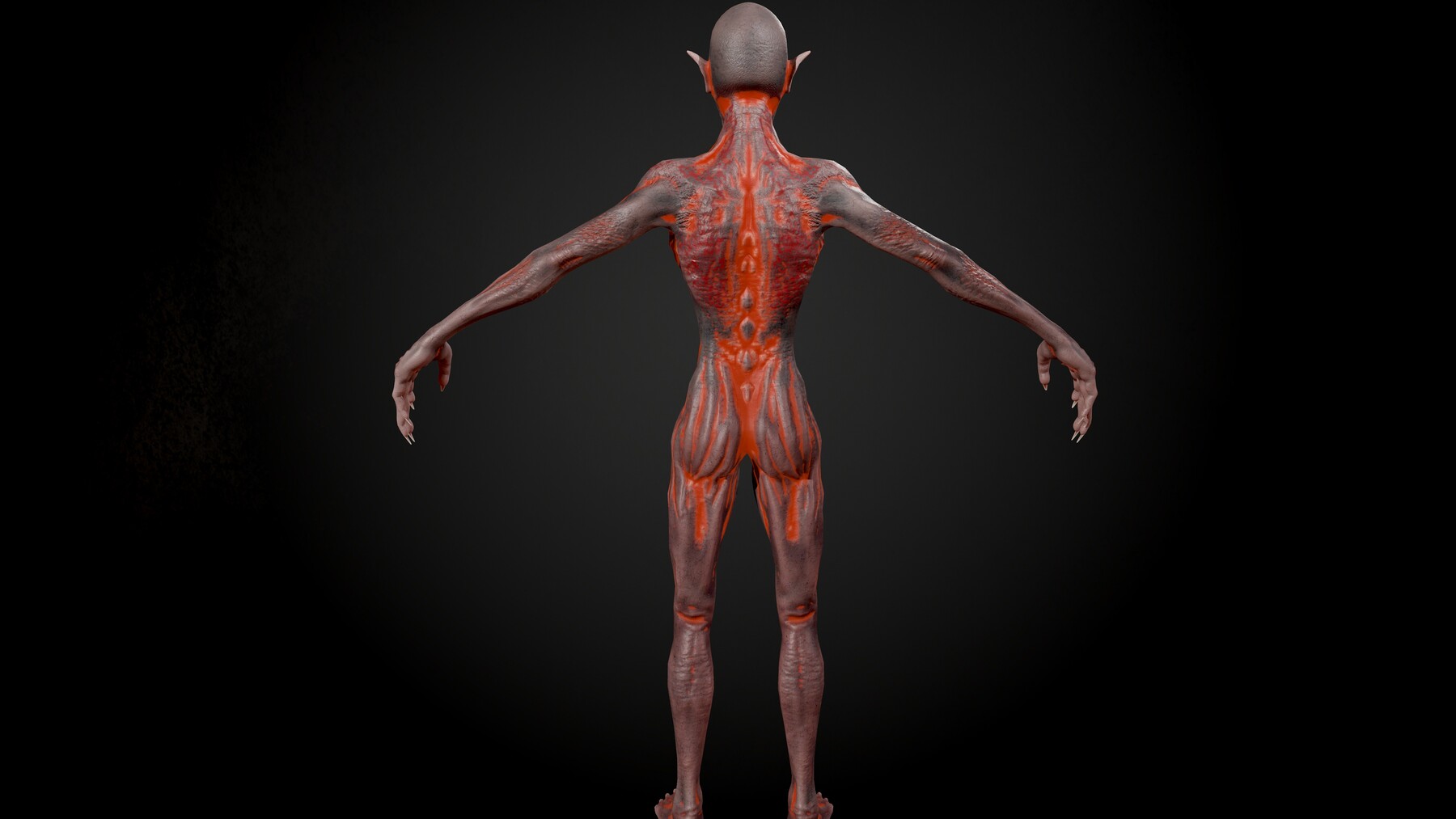 ArtStation - Ghoul Low-poly 3D model | Game Assets