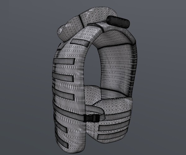 ArtStation - BULLETPROOF VEST low-poly PBR | Game Assets
