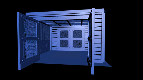 ArtStation - cage model | Resources