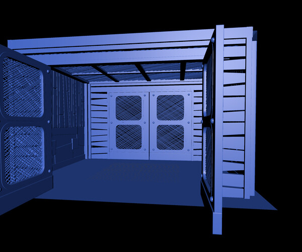 ArtStation - cage model | Resources