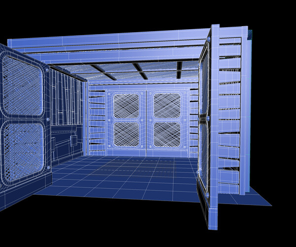 ArtStation - cage model | Resources