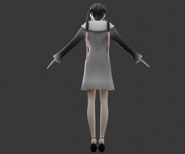 ArtStation - Anime Girl Character | Game Assets