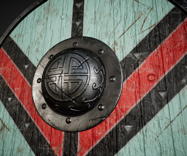 ArtStation - 35 HIGH QUALITY Historical SHIELDS | Game Assets