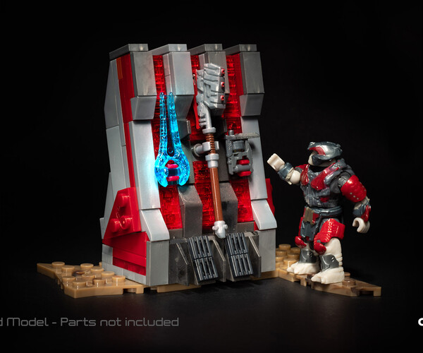 ArtStation - Banished Weapons Rack - Halo Infinite - DIGITAL Building ...