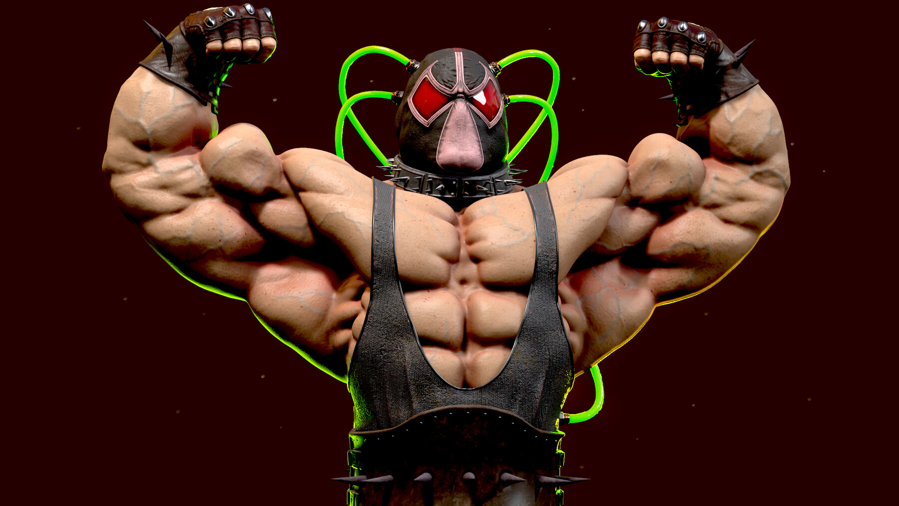 ArtStation - Zbrush, 3ds Max, Substance 3d Painter, Bane Bust Creation ...