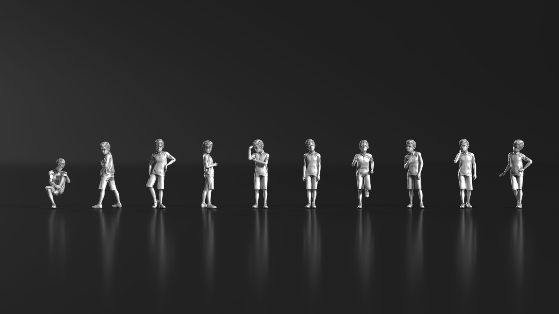ArtStation - HD People 06 Standing | Game Assets