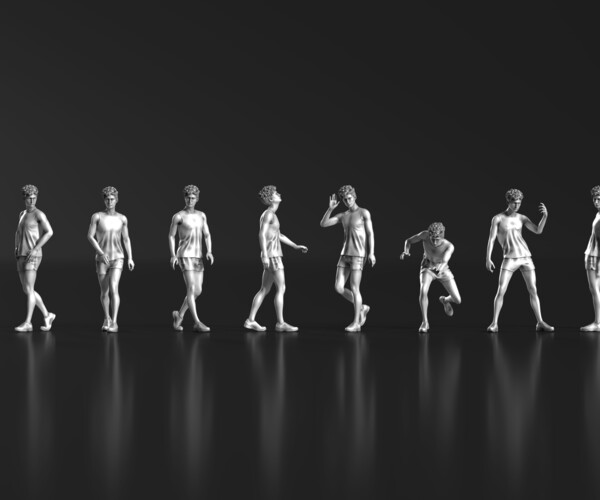 ArtStation - HD People 06 Standing | Game Assets