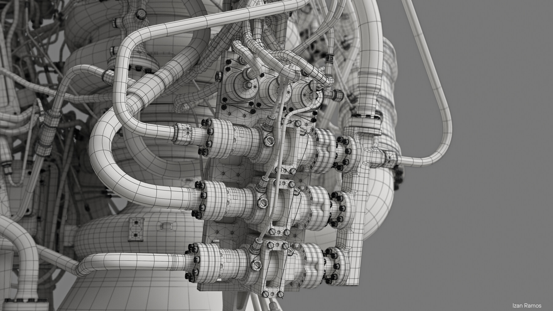 ArtStation - Raptor Engine SN50 | Resources
