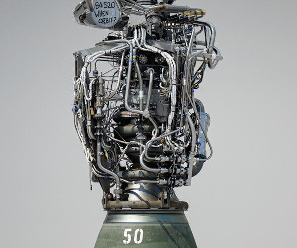 ArtStation - Raptor Engine SN50 | Resources