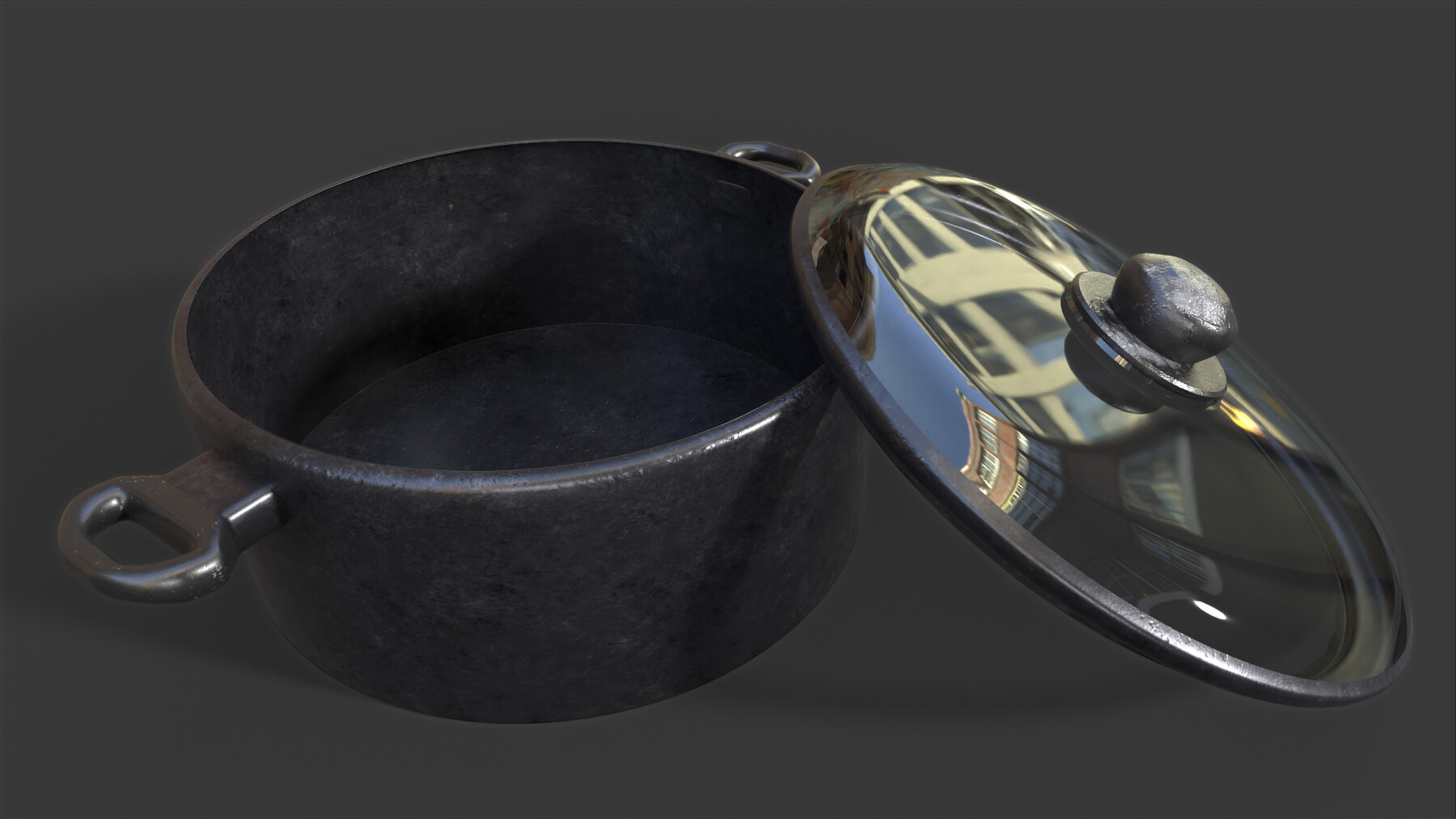 ArtStation - Old Rusty Cooking Pot | Resources