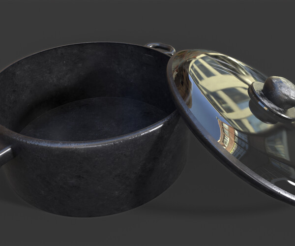 ArtStation - Old Rusty Cooking Pot | Resources
