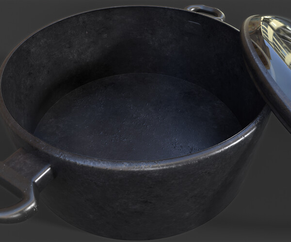 ArtStation - Old Rusty Cooking Pot | Resources