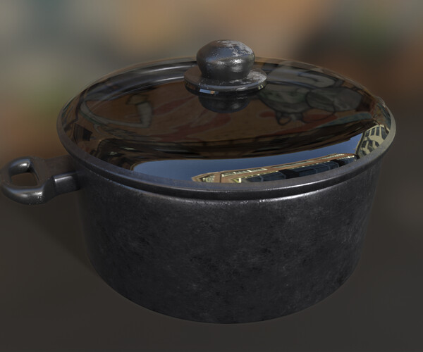 ArtStation - Old Rusty Cooking Pot | Resources