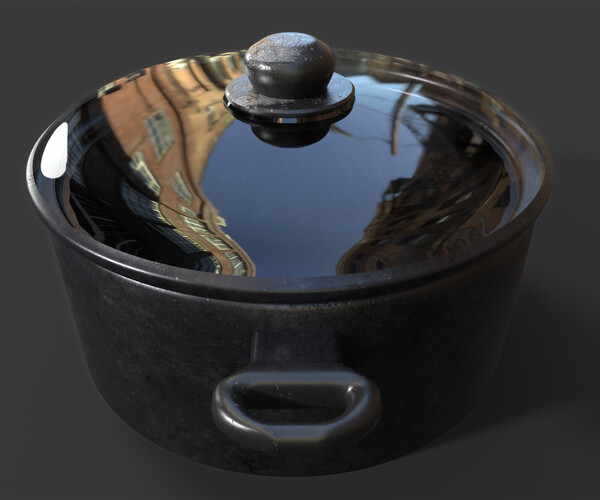ArtStation - Old Rusty Cooking Pot | Resources