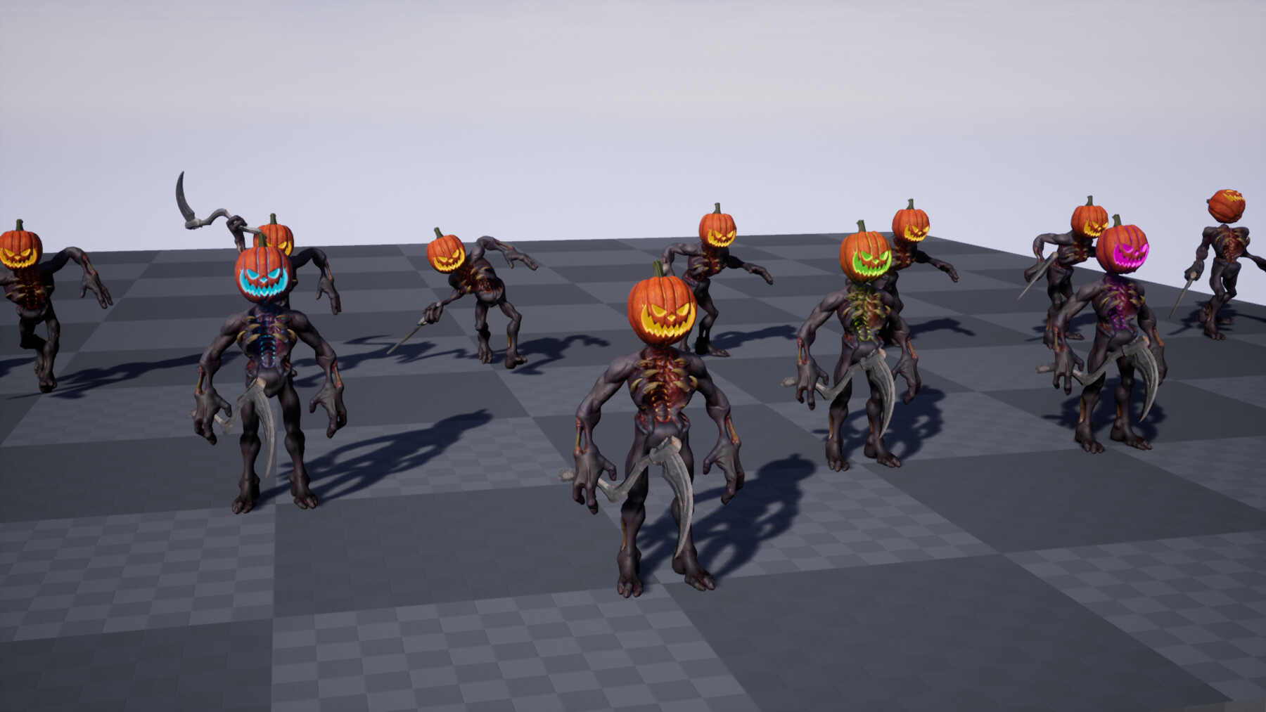 ArtStation - Pumpkin Undead | Game Assets