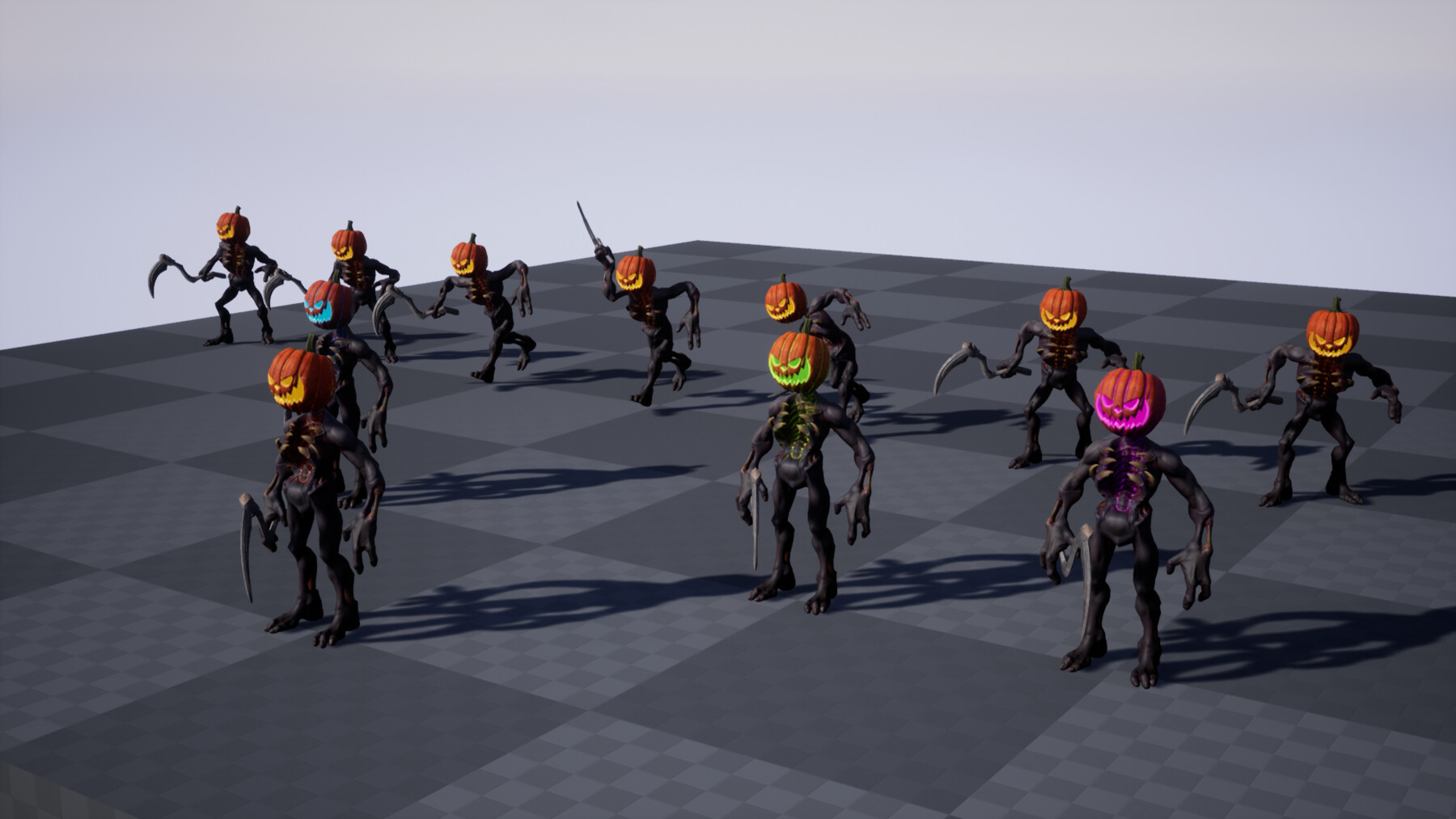 ArtStation - Pumpkin Undead | Game Assets