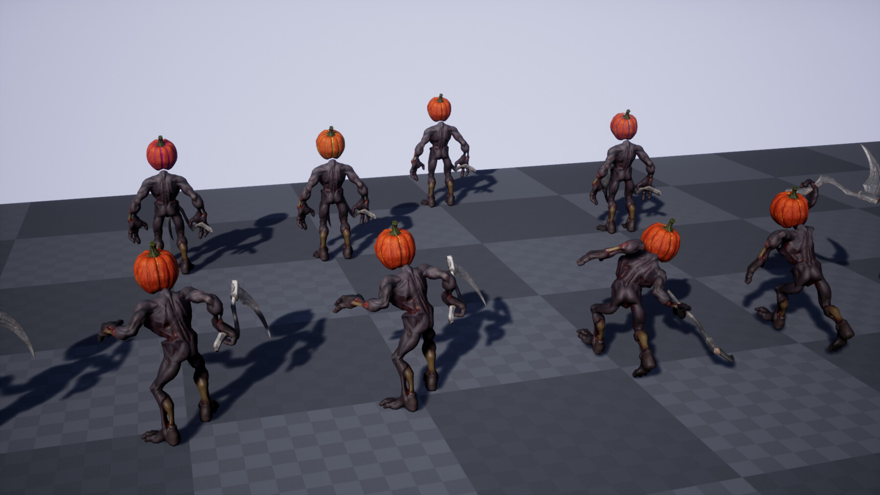 ArtStation - Pumpkin Undead | Game Assets
