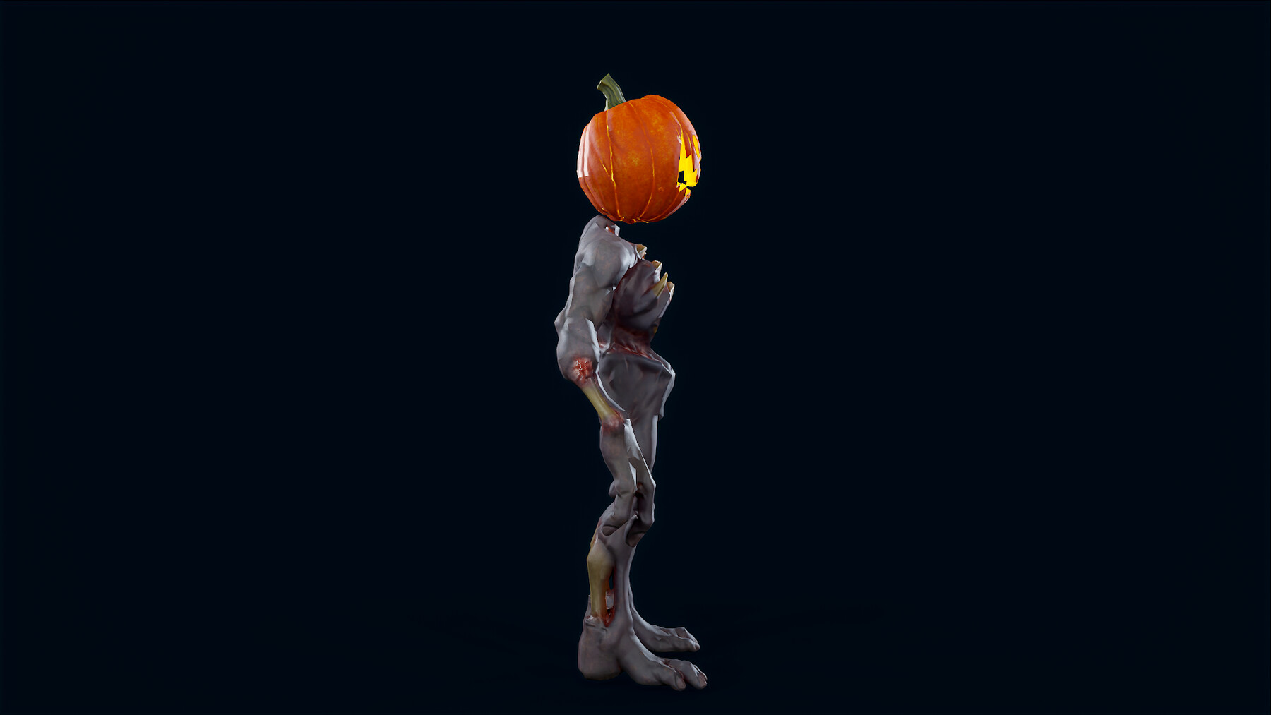ArtStation - Pumpkin Undead | Game Assets