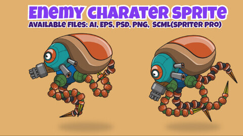 ArtStation - robot character sprite sheet | Game Assets