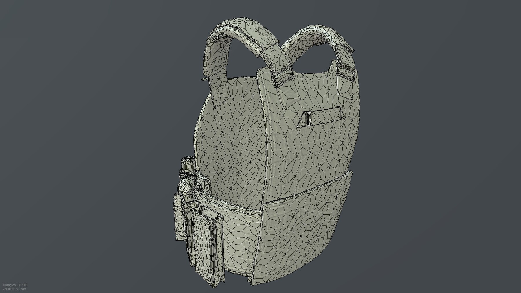 ArtStation - MILITARY VEST low-poly PBR | Game Assets