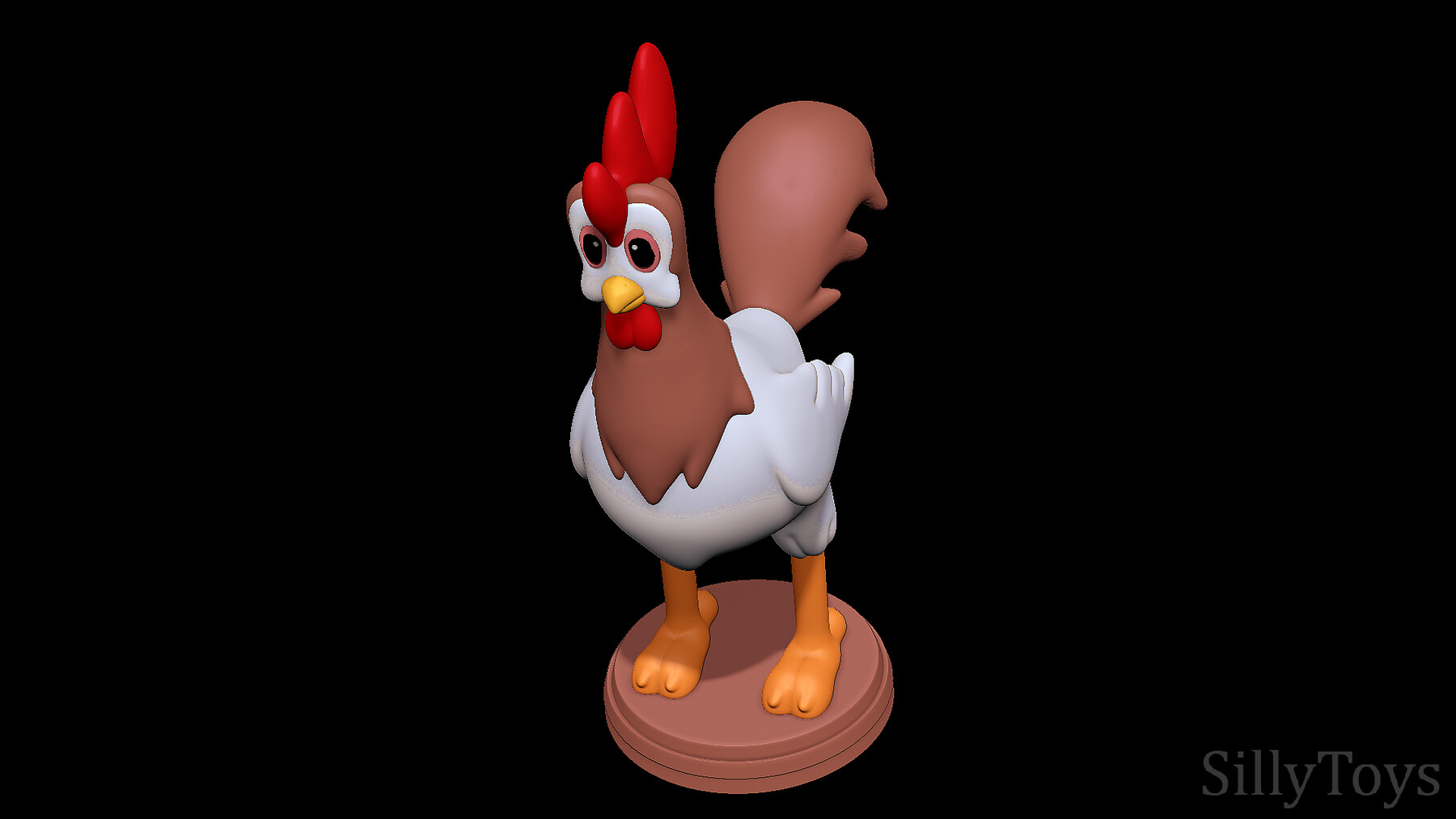 ArtStation - Chicken Boo - Animaniacs 3D print model | Resources
