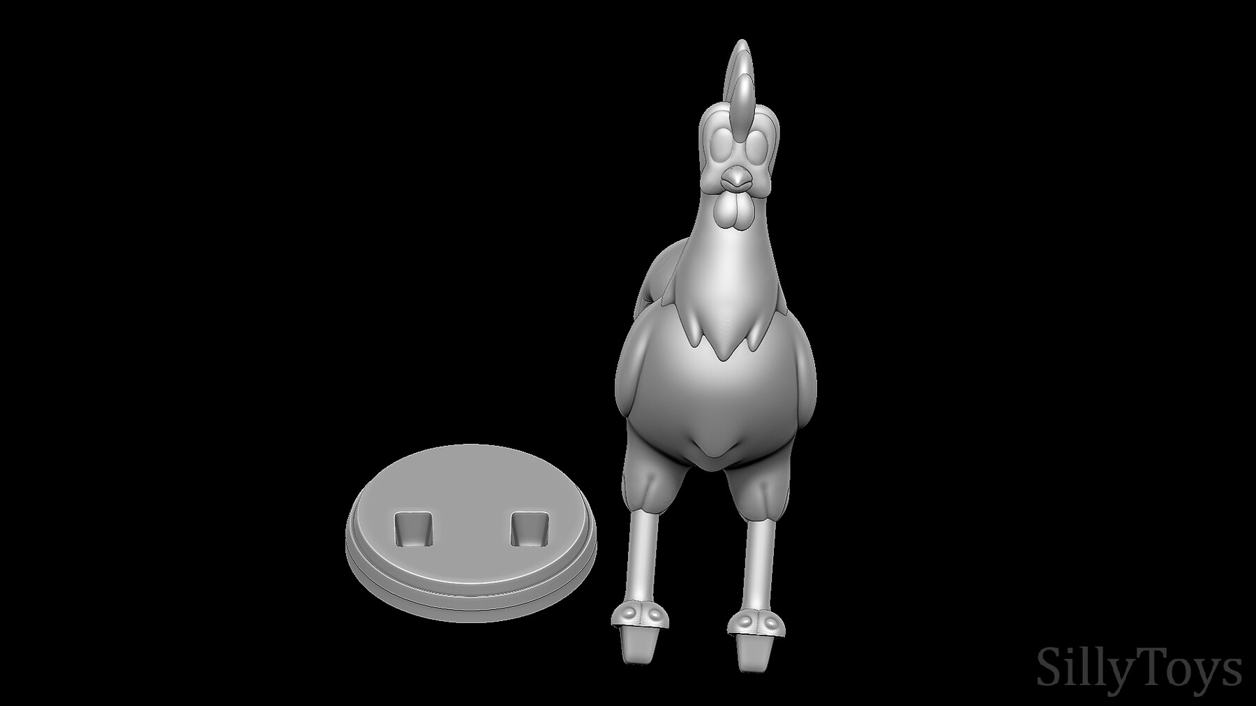 ArtStation - Chicken Boo - Animaniacs 3D print model | Resources