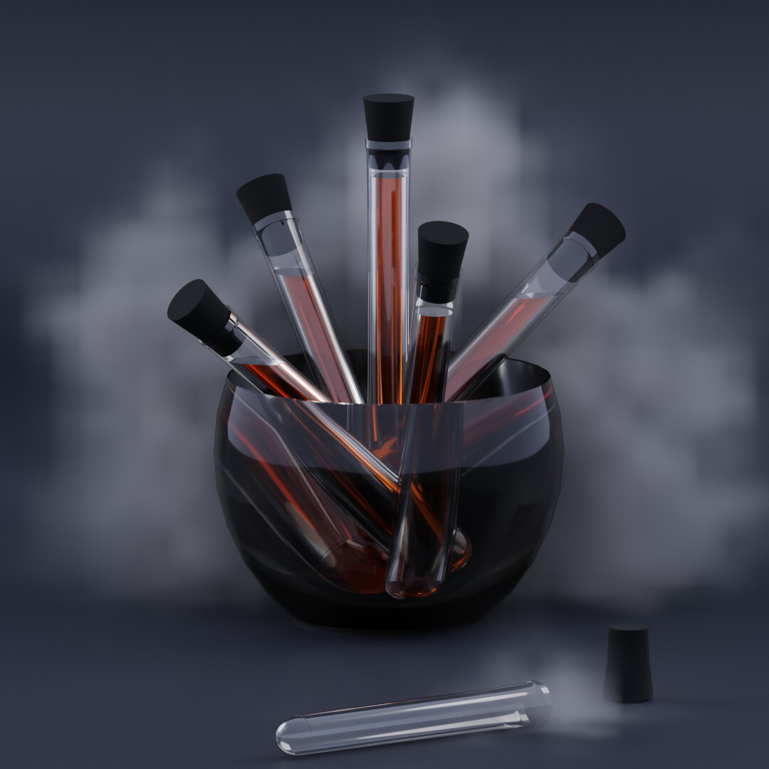 ArtStation - Test tubes | Artworks