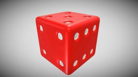 ArtStation - Red Dice | Game Assets