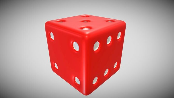ArtStation - Red Dice | Game Assets