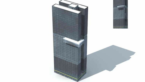 ArtStation - City Commercial Street office building 161 | Resources