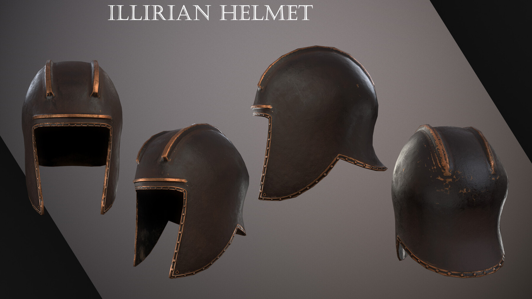 ArtStation - Illirian helmet | Game Assets
