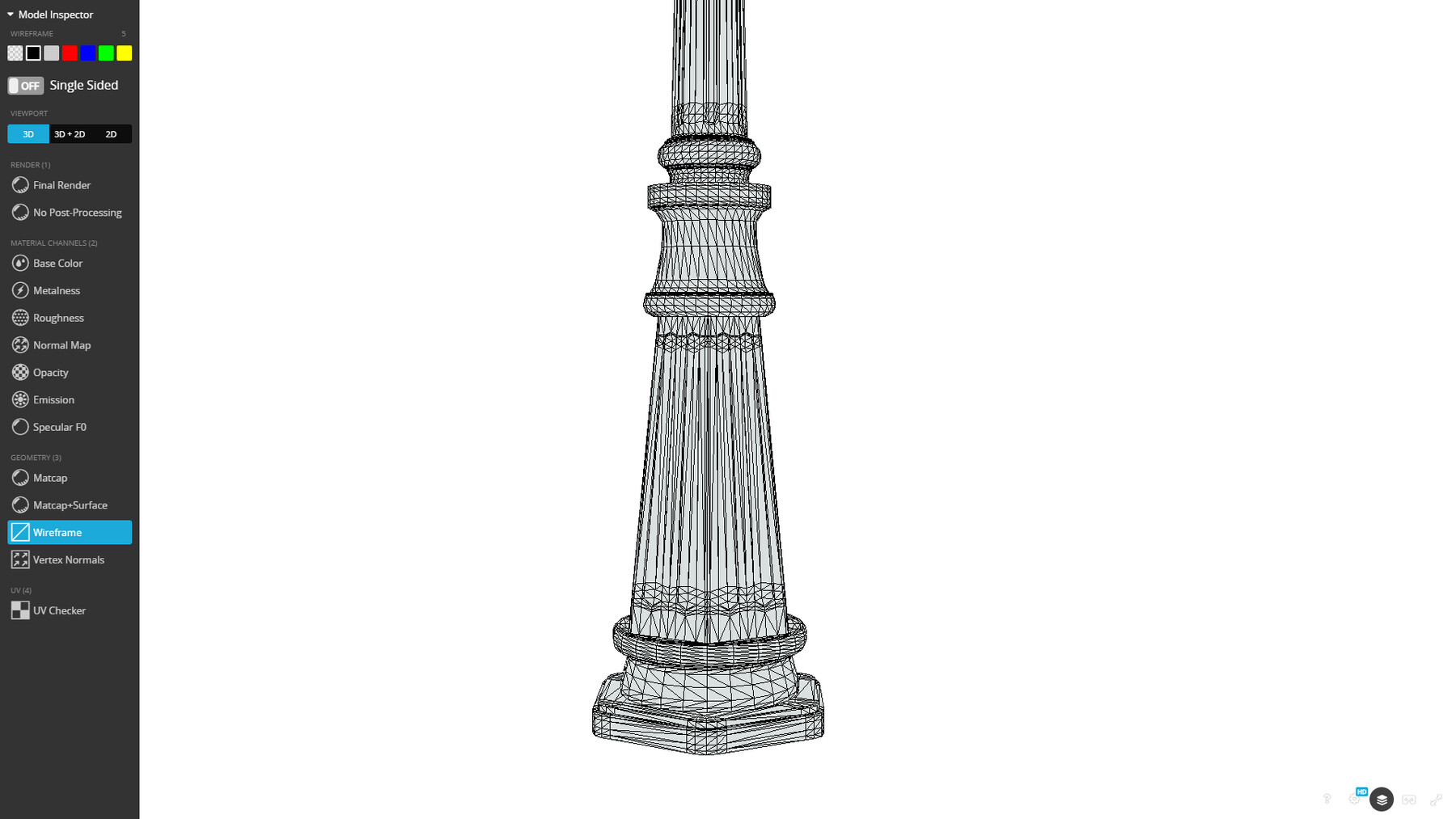 ArtStation - 3D Model / Street Light 01 / Game-ready / PBR / VR / AR ...