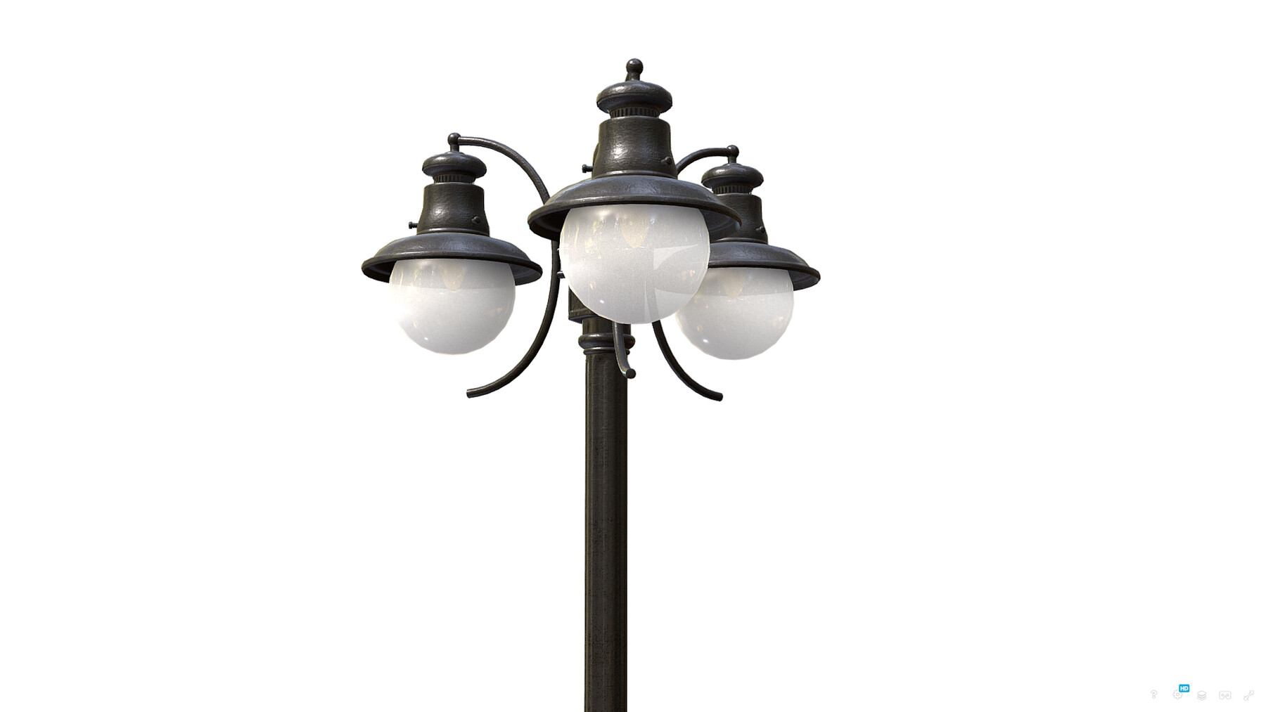 ArtStation - 3D Model / Street Light 01 / Game-ready / PBR / VR / AR ...