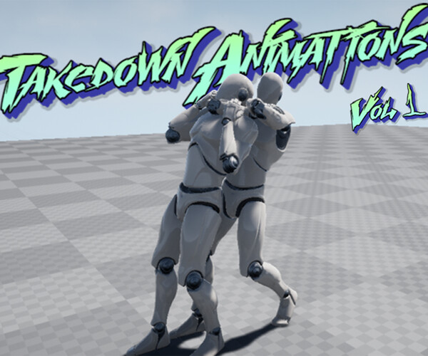 ArtStation - Takedown Animations Vol.1 | Game Assets