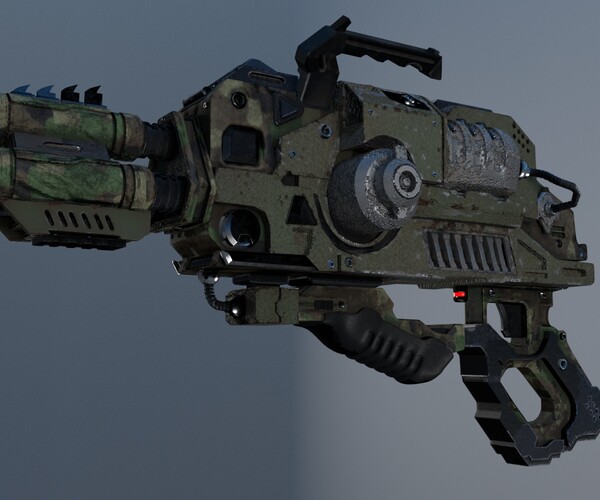 ArtStation - AlienGun | Game Assets