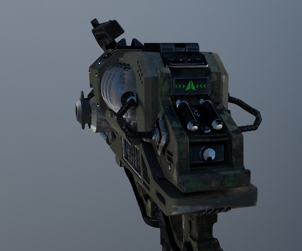 ArtStation - AlienGun | Game Assets