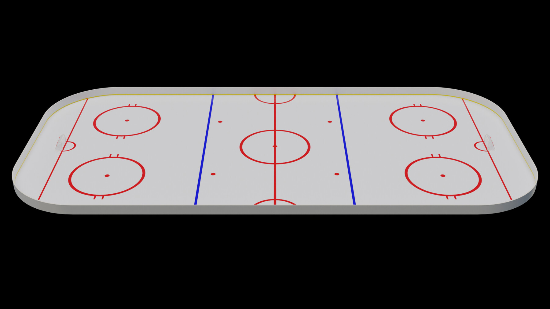 ArtStation - Ice hockey rink | Game Assets