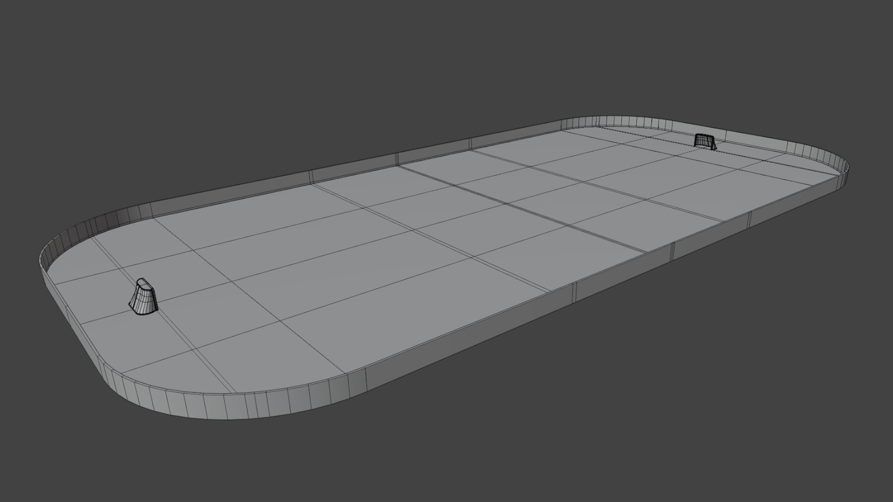 ArtStation - Ice hockey rink | Game Assets