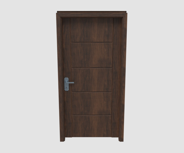 ArtStation - Wooden Door E4 | Game Assets