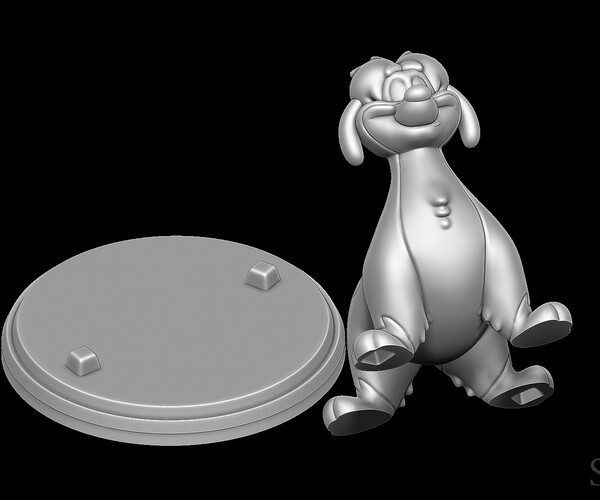 ArtStation - Rita and Runt - Animaniacs 3D print model | Resources